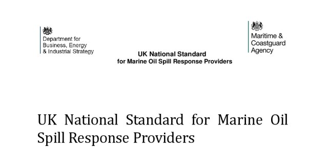 CONSULTATION: UK National Standard for Marine Oil Spill Response ...